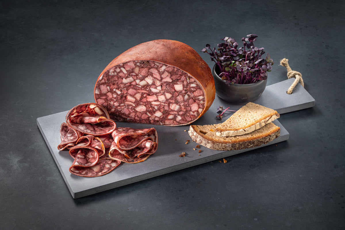 Presssack rot (schlachtfrisch) – Metzgerei Boneberger GmbH